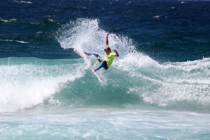 Pro surfer editorial stock photo. Image of south, motion - 14569383