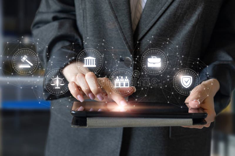 Pro Using Tablet for Digital Tasks Stock Image - Image of collaboration ...