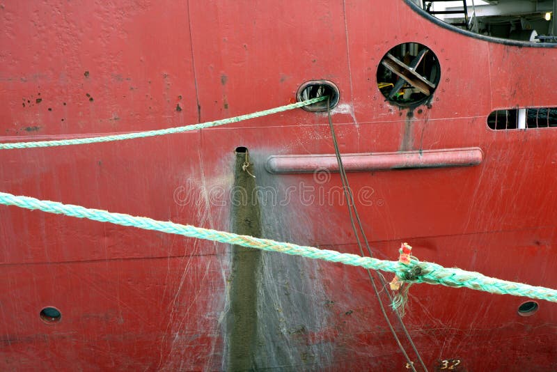 Proa do navio de carga imagem de stock. Imagem de hélice - 123534923