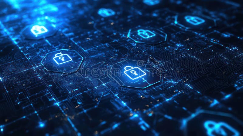 Proactive Expert Analyzing Security Breaches Stock Illustration ...