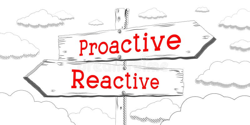 Proactive Cartoon Stock Illustrations – 124 Proactive Cartoon Stock ...