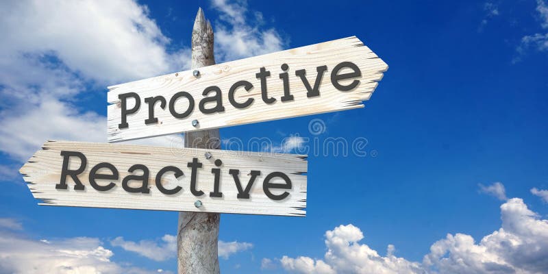 Reactive Proactive Stock Illustrations – 307 Reactive Proactive Stock ...