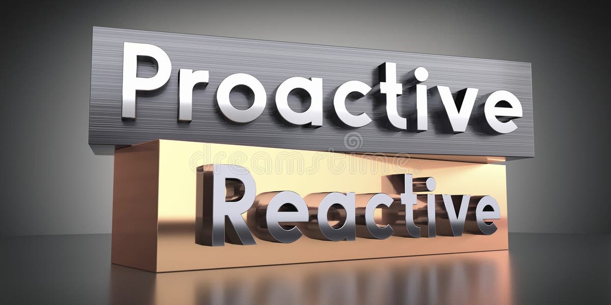 Proactive Reactive Stock Illustrations – 377 Proactive Reactive Stock ...
