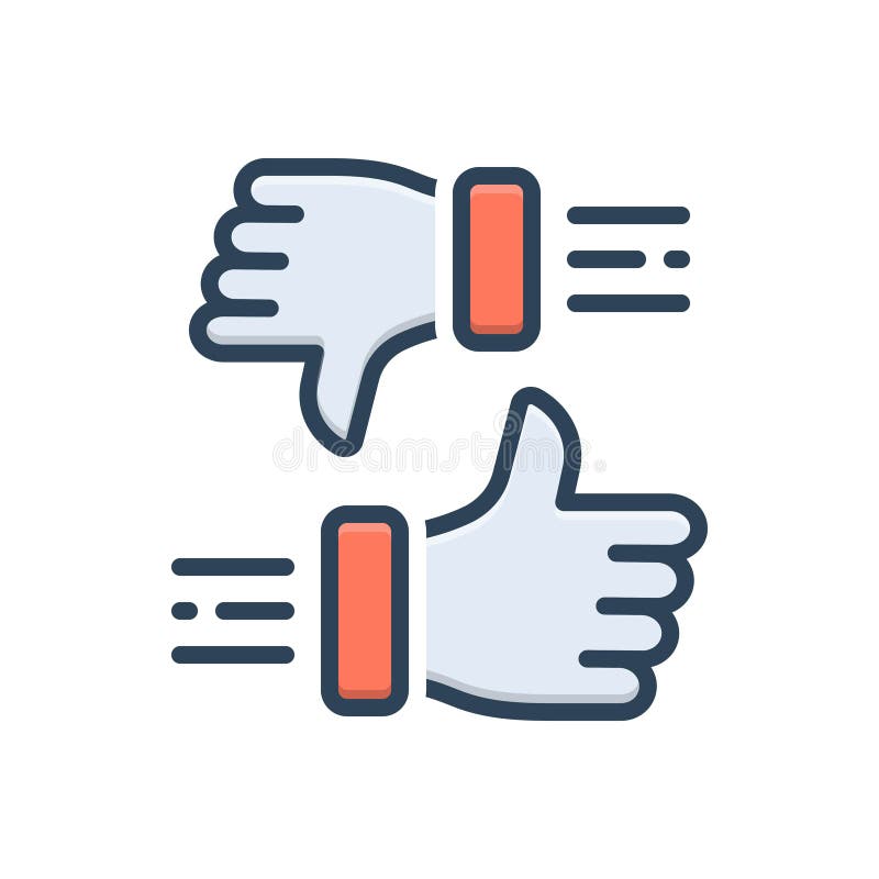 Color Illustration Icon for Probably, Perhaps and Maybe Stock ...