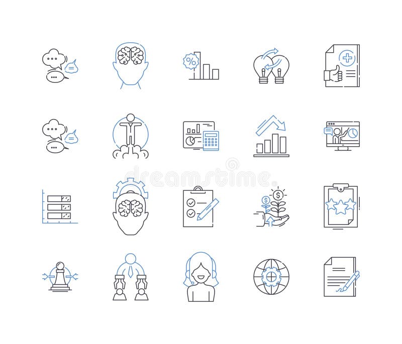 Physics Line Icons Collection. Gravity, Thermodynamics, Mechanics ...