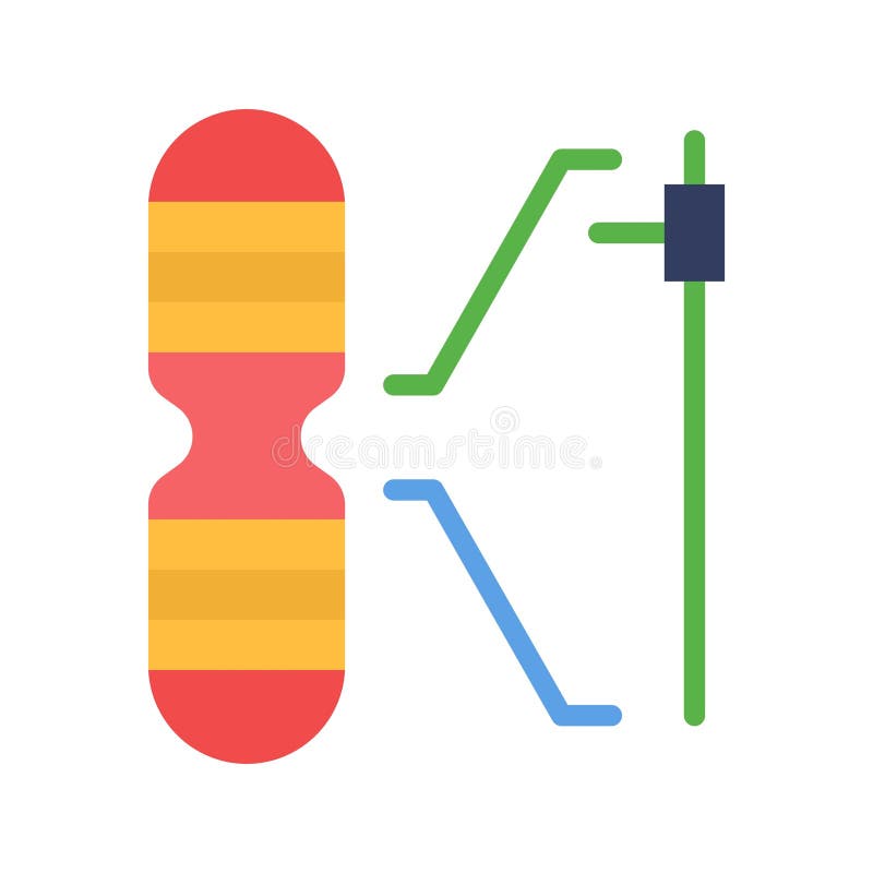 Probe Icon Image. stock vector. Illustration of dental - 284243828