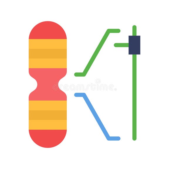 Probe Icon Image. stock vector. Illustration of dental - 284243828