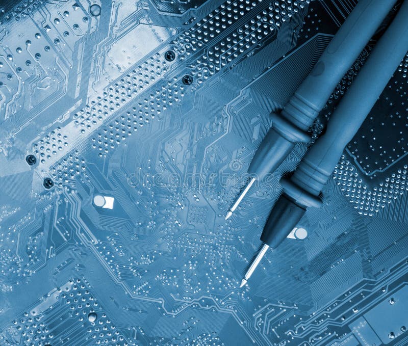 Close Up Computer Repair and Service Maintenance Stock Image - Image of ...