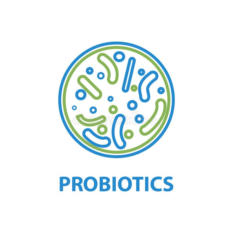 Probiotic Icon Vector Logo Design Template Stock Vector - Illustration ...