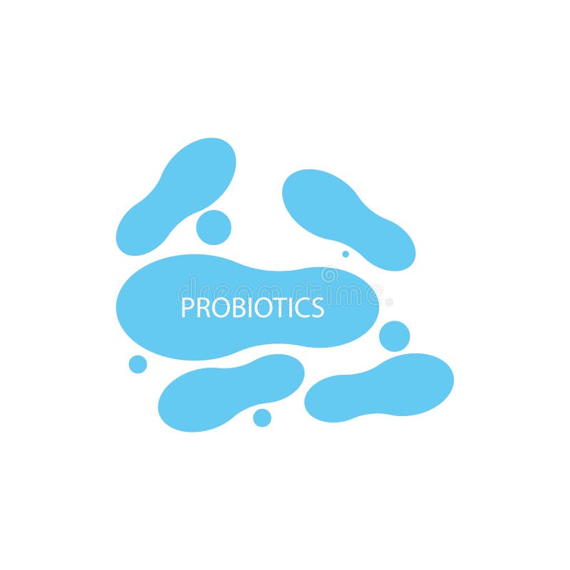 Probiotics Illustration Doodles. Drawing of Bacteria. Microorganism ...