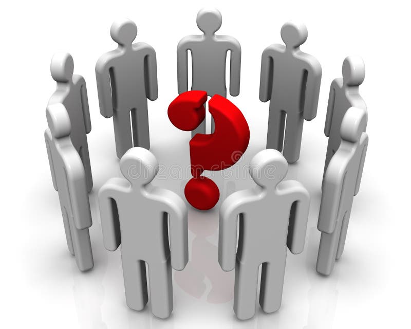 Probleem Het Oplossen Concept Stock Illustratie - Illustration of ...