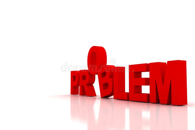 Solving problem 3d concept stock illustration. Illustration of mystery ...