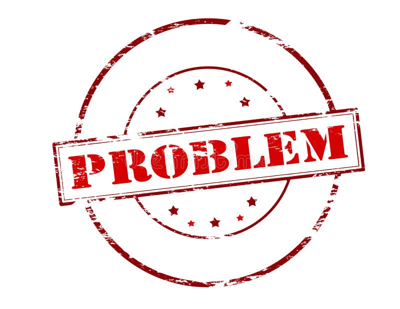 Problem stock abbildung. Illustration von grungy, sterne - 92113068