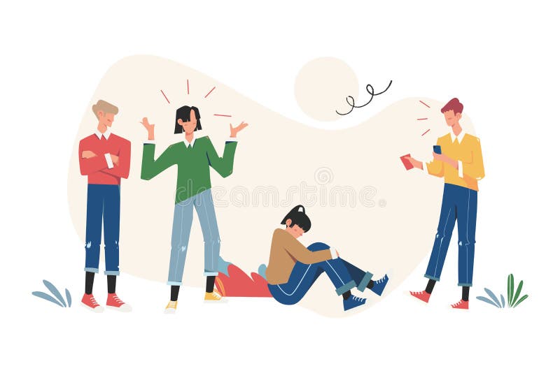 Mocking People Stock Illustrations – 556 Mocking People Stock ...