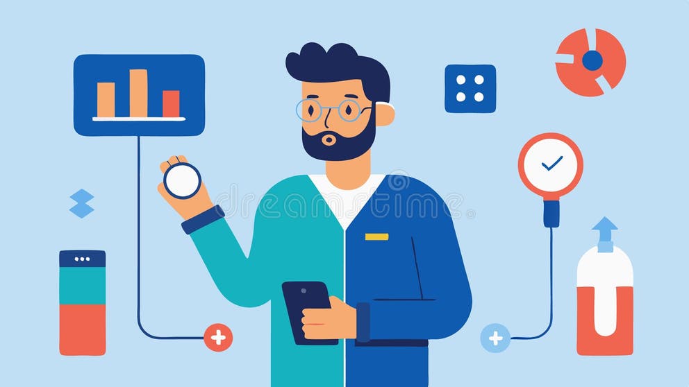 Problem Diagnosis a Technician Troubleshooting a Customers Wearable ...