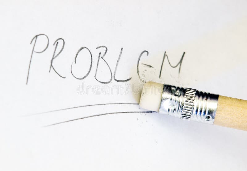Erase problem stock photo. Image of hide, amend, emend - 20571446