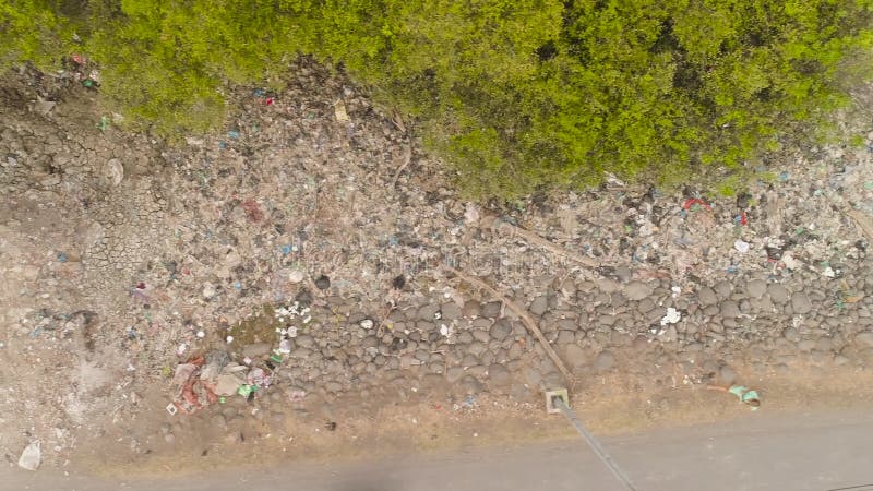 Problem with Garbage in Asia Java, Indonesia Stock Footage - Video of ...