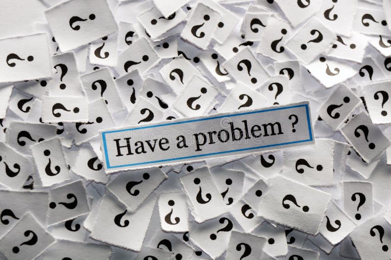 Problem stock image. Image of chart, answer, mindmap - 58841597