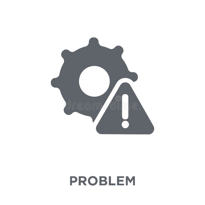 Problem Icon from Collection. Stock Vector - Illustration of ...