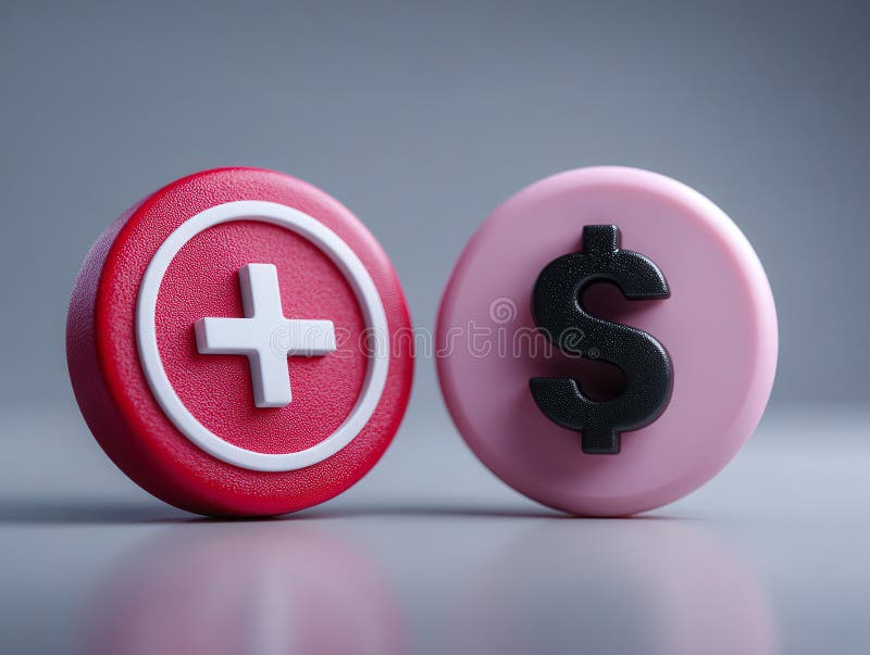 The Problem Icon and a Money Icon. Concept of Turning Problems into ...