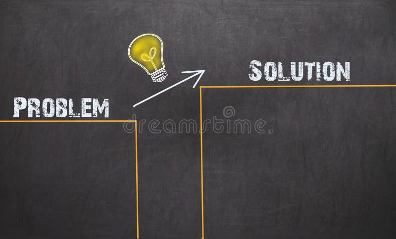 Problem, Idea, Solution - Business Concept Stock Photo - Image of ...