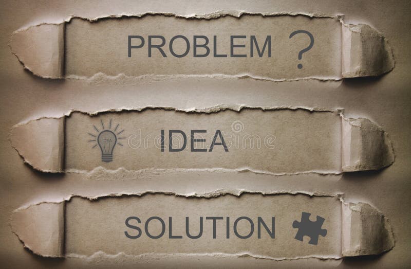 Problem idea and solution stock photo. Image of blackboard - 40009192