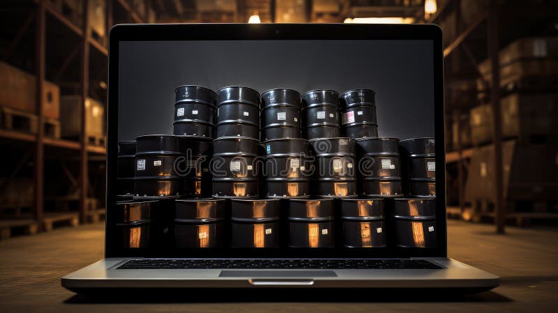 Problem Laptop Screen Black Stock Illustration - Illustration of black ...