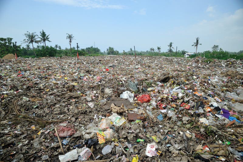 The Problem of Pollution by Garbage Editorial Stock Photo - Image of ...