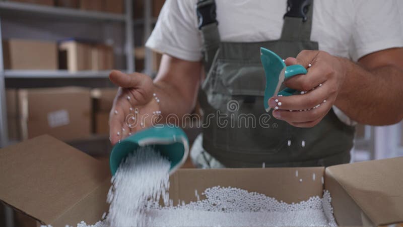 The Problem of Product Delivery,damage To the Box and Packaging Slow Mo ...