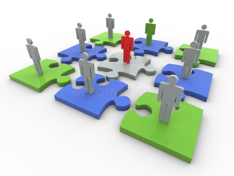 3d problem and solution stock illustration. Illustration of question ...