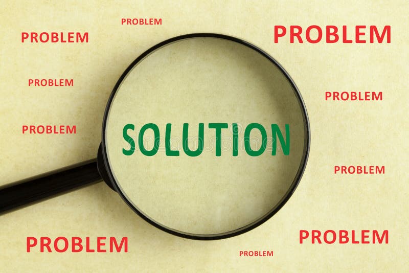 Problem Solution Light Bulb Stock Image - Image of consulting, finance ...