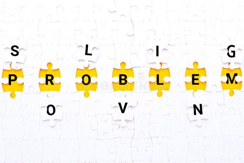 Problem solution concept stock image. Image of solving - 198880559