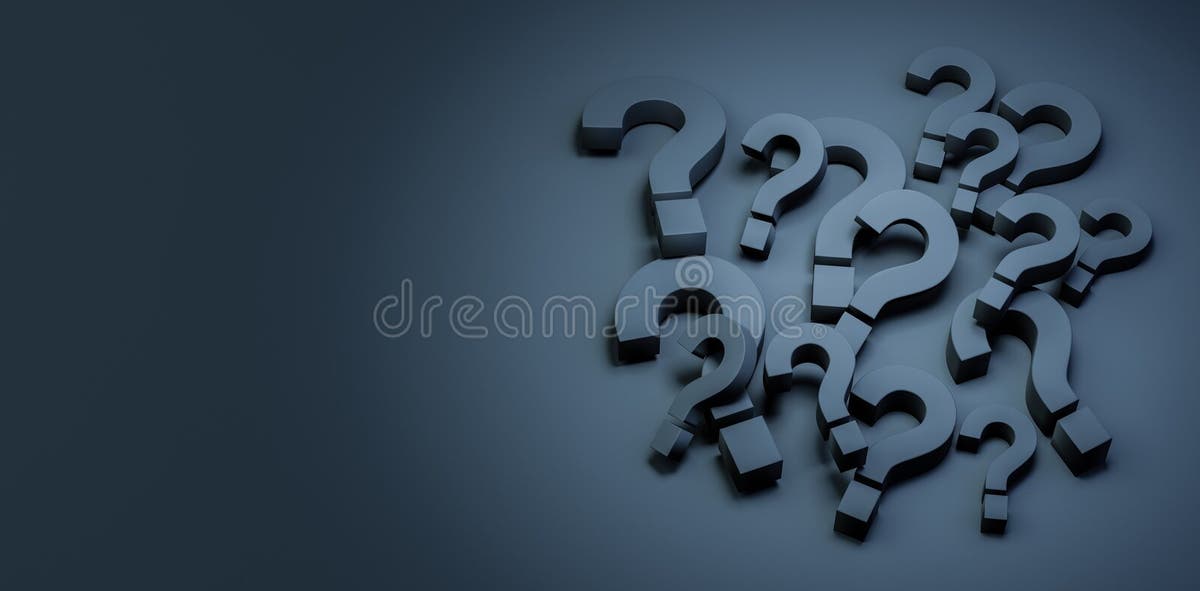 Large Pile Question Mark Symbols Stock Illustrations – 22 Large Pile ...