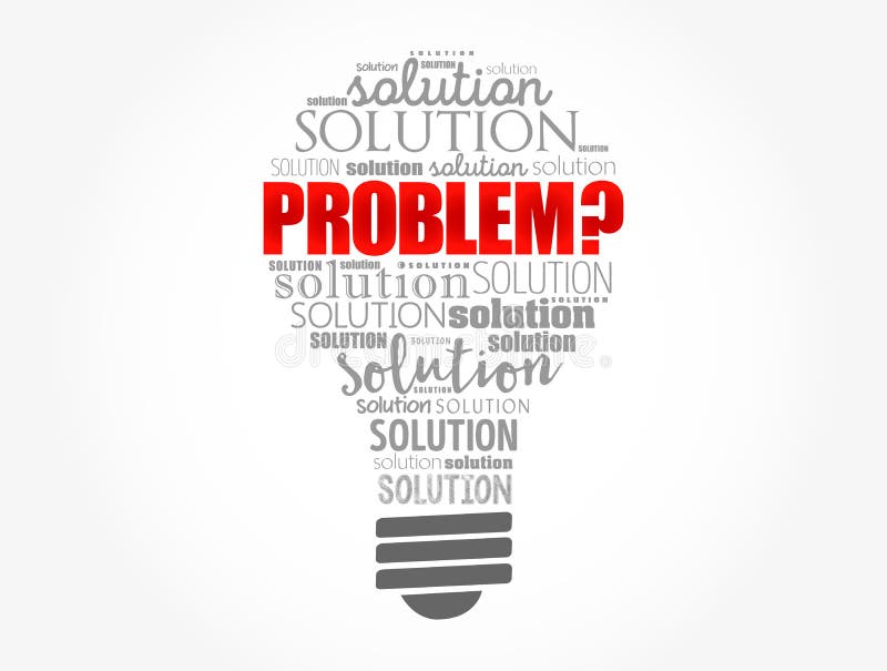 Problem Solve Word Cloud Concept Background Stock Illustrations – 204 ...