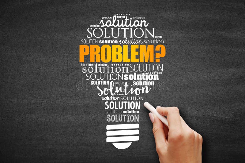 Problem Solve Word Cloud Concept Background Stock Illustrations – 204 ...