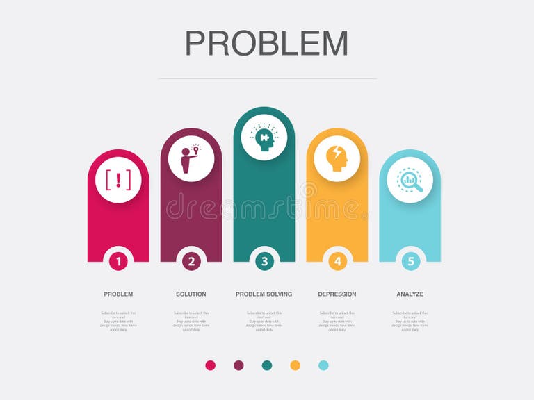 Problem, Solution, Problem Solving Stock Illustration - Illustration of ...