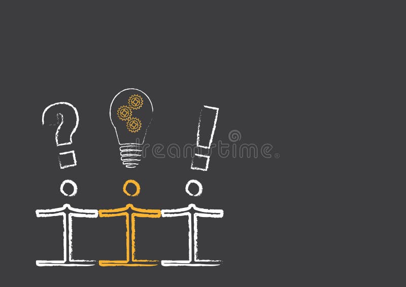 Problem and Solution stock vector. Illustration of dialog - 74275034