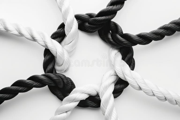 3,518 Black White Rope Knot Stock Photos - Free & Royalty-Free Stock ...