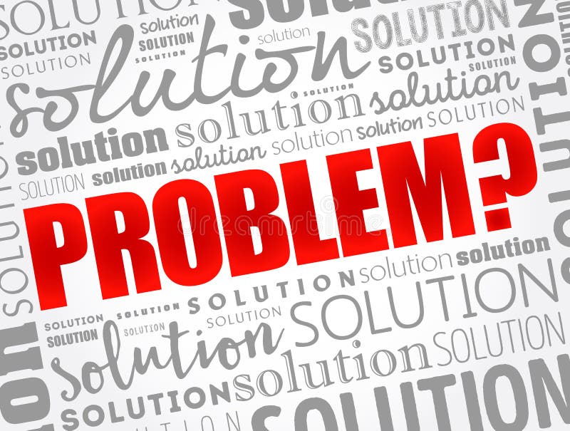 Problem Solve Word Cloud Concept Background Stock Illustrations – 204 ...