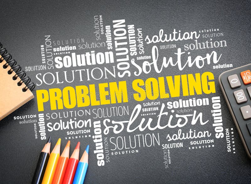 Problem Solve Word Cloud Concept Background Stock Photos - Free ...