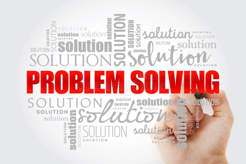 Problem Solve Word Cloud Concept Background Stock Photos - Free ...