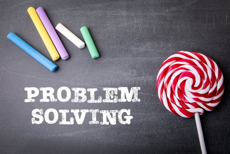 Problem Solving Aid Mind Map on a Sheet of Paper Stock Photo - Image of ...