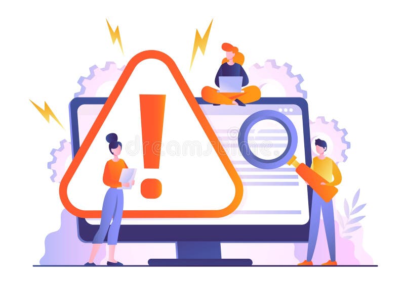 Problem solving concept stock illustration. Illustration of stress ...