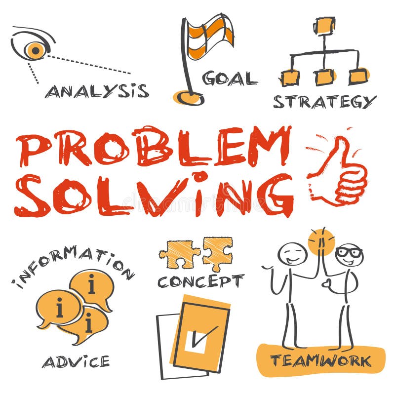 Problem-solving concept stock illustration. Illustration of help - 47519111 Problem-solving concept stock illustration. Illustration of help - 47519111