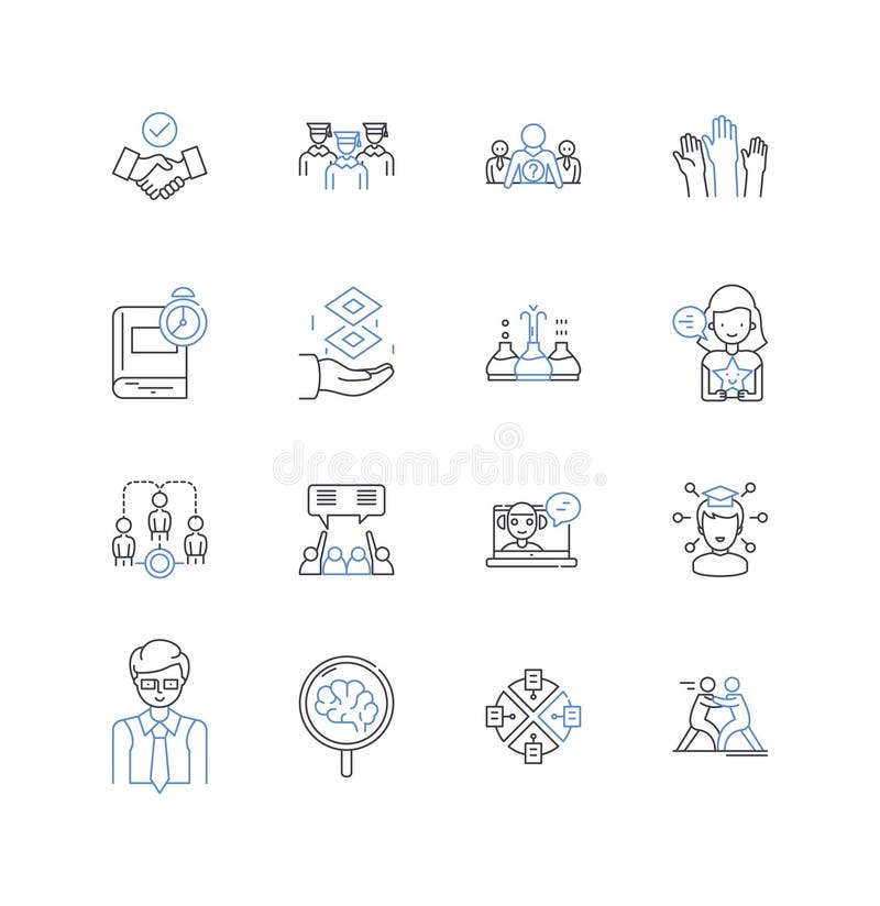 Problem-solving and Decision-making Line Icons Collection. Analyzing ... Problem-solving and Decision-making Line Icons Collection. Analyzing ...