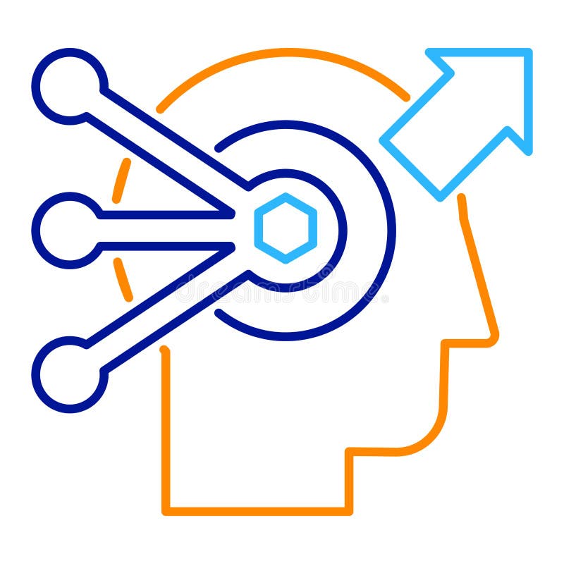 Problem Solving and Decision Making Linear Vector Icon Stock Illustration - Illustration of ...