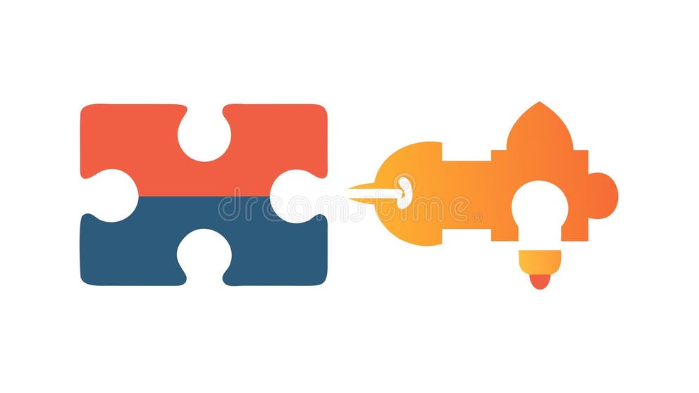 Problem Solving Direction Puzzle Icon, Vector Design Generative AI ...