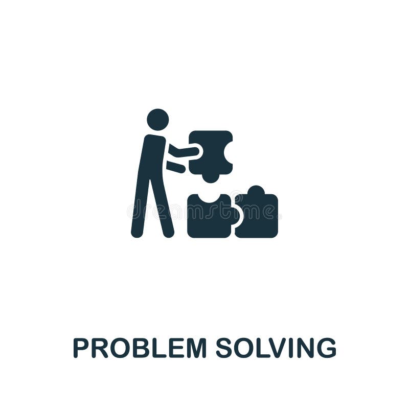 Problem Solving Icon. Monochrome Simple Life Skills Icon for Templates ... Problem Solving Icon. Monochrome Simple Life Skills Icon for Templates ...