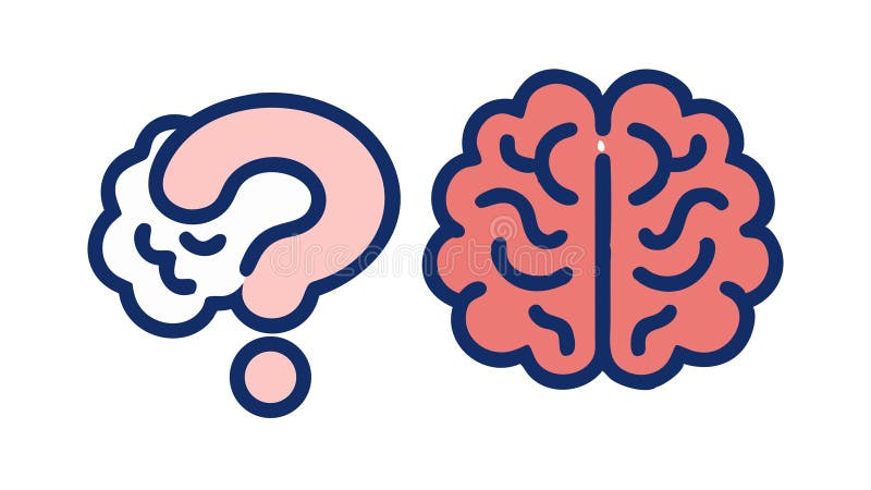 Question Mark Brain Stock Illustrations – 6,338 Question Mark Brain ...