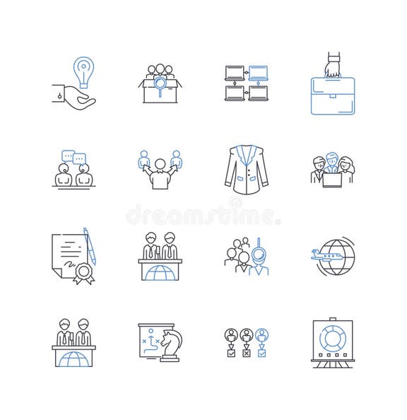 Problem Solving Line Icons Collection. Solution, Innovation, Brainstorming, Analyzing, Decision ...